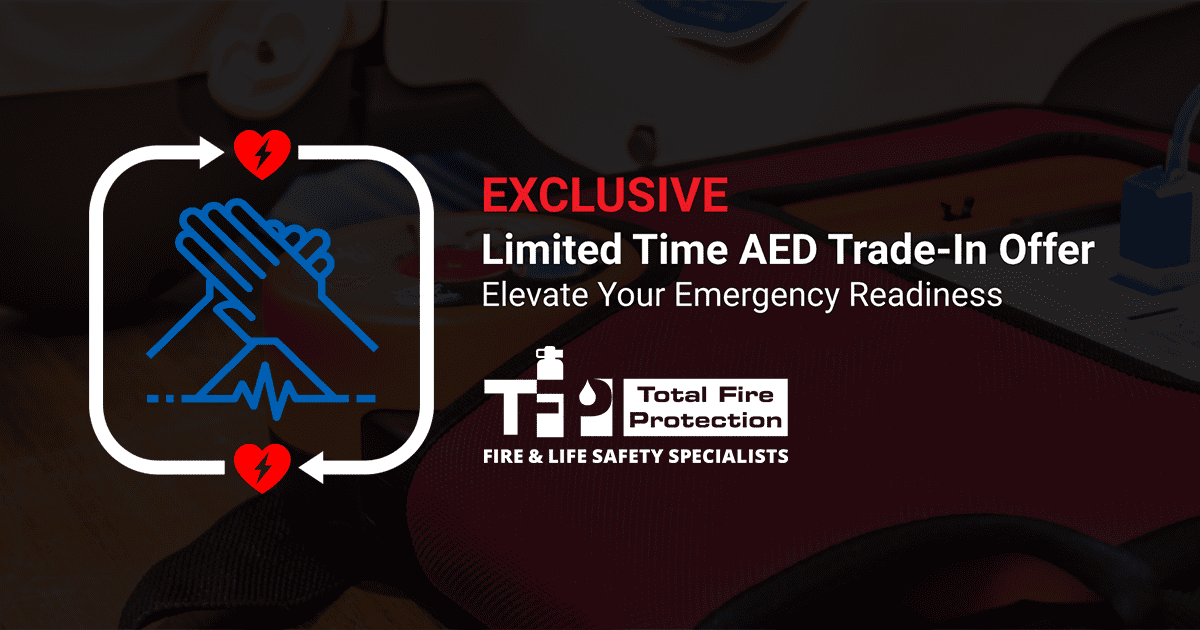 AED Trade-In Offer | Total Fire Protection